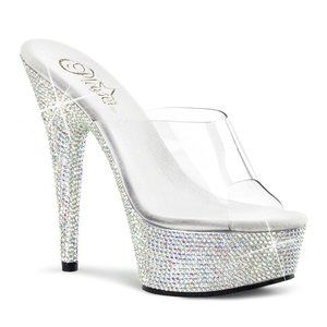 Pleaser | Shoes | Pleaser Bejeweled 6dm Rhinestone 7 Inch Platform ...